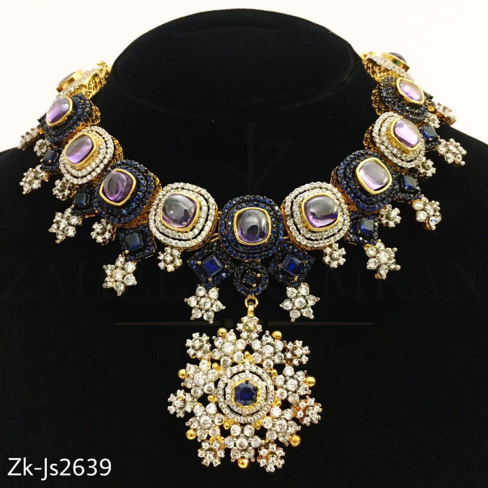 Sapphire Zirconian set – zaheenk.com