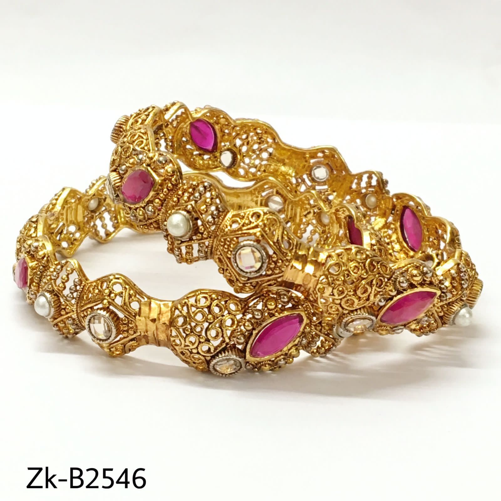 Antique ruby bangles – zaheenk.com