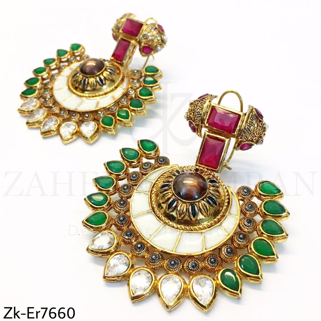 Moon Plus Earrings – zaheenk.com