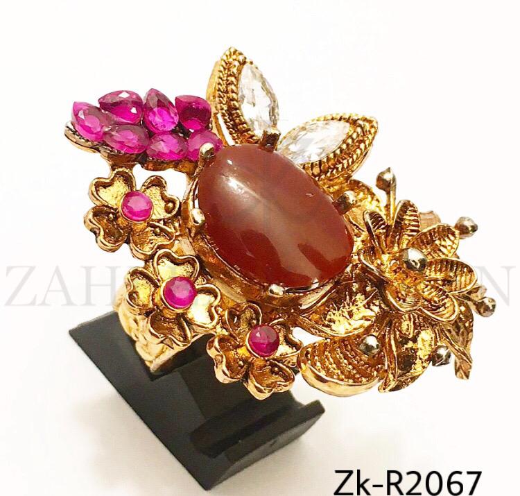 Antique Aqeeq Ring – zaheenk.com