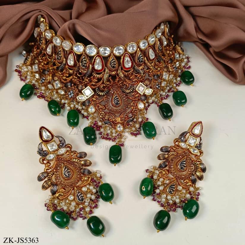 ANTIQUE EMERALD SET – zaheenk.com
