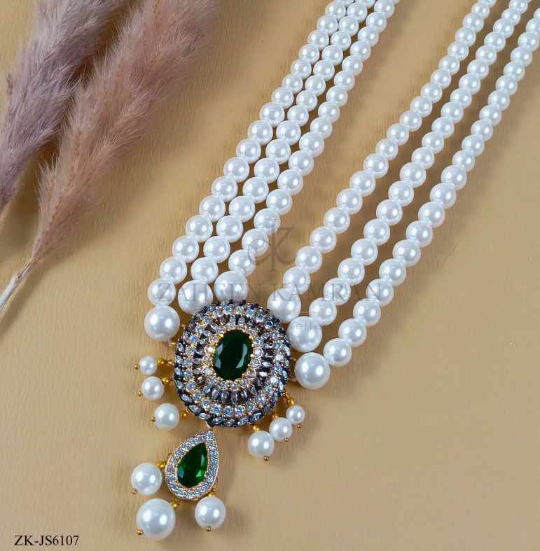 EMERALD BRIDAL SET – Zaheen Kamran
