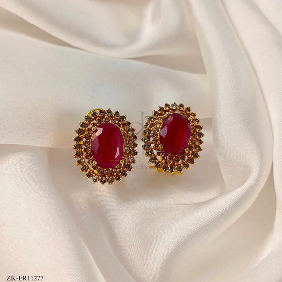 RUBY EARRINGS – Zaheen Kamran