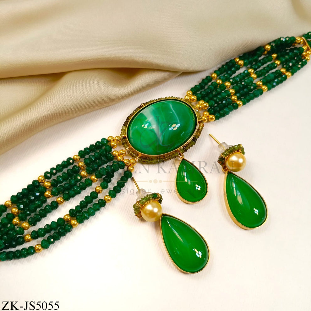 EMERALD SET – Zaheen Kamran